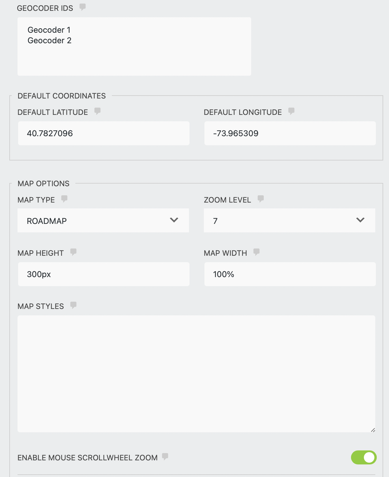 Google Map Field - Geolocation For Ninja Forms